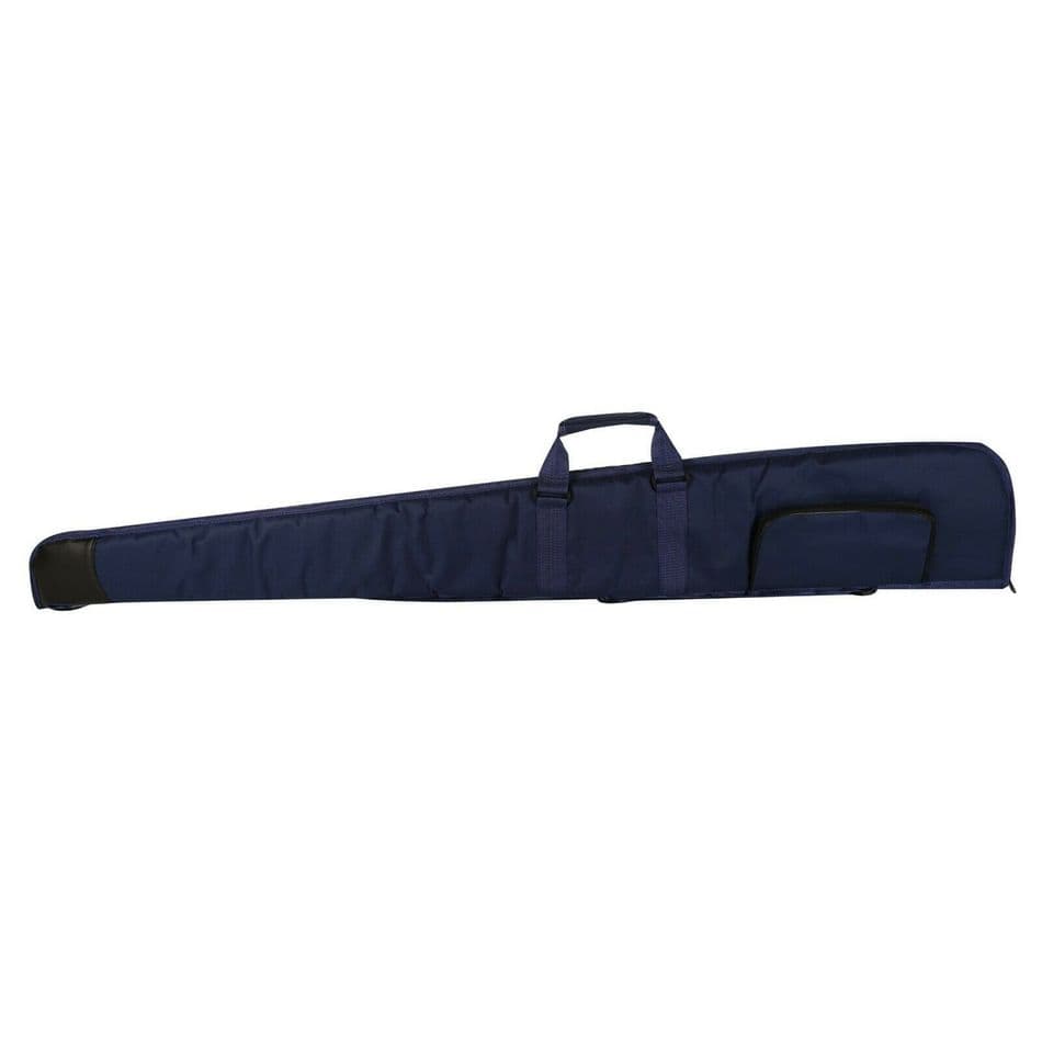 BLUE Well Padded Gun Slip 52" Shotgun Bag Clay Pigeon Shooting Hunting New